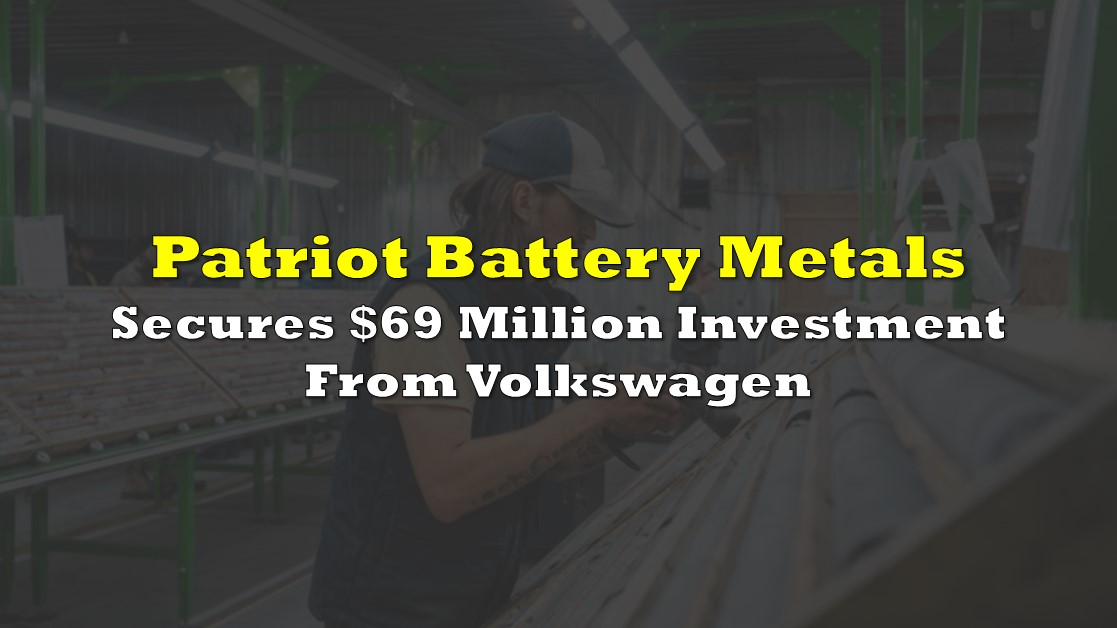 Patriot Battery Metals: Volkswagen's Strategic Investment Boost